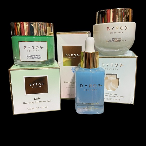 BYROE | Skincare | Byroe Skincare Set With Kale Gel And Hydrangea Serum ...
